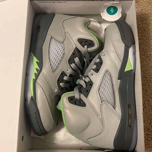 Jordan | Shoes | Jordan 5s Retro Green Bean Gs 222 | Poshmark